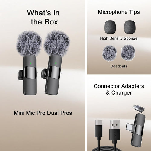 Mini Mic Pro Dual Pros